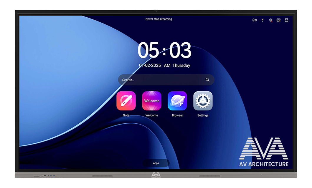 SX7500MC Interactive Flat Panel - AVA